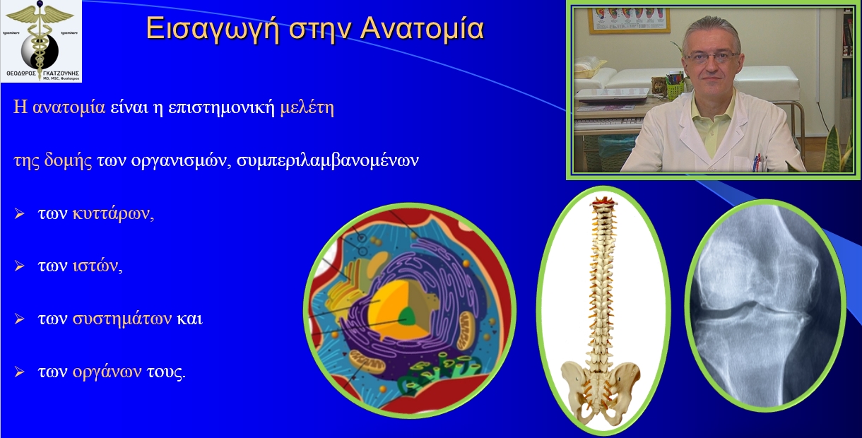 Συμμετοχή στο Διαδικτυακό σεμινάριο: "Ανατομία, Φυσιολογία, Παθολογία ...