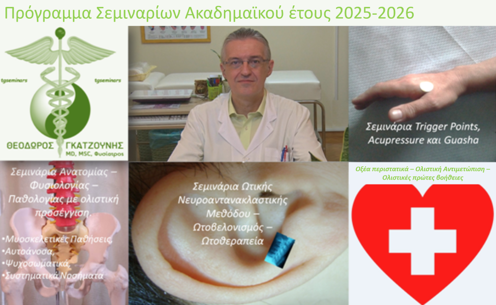 Πρόγραμμα σεμιναρίων Ακαδημαϊκού έτους 2025-2026 - tgseminars